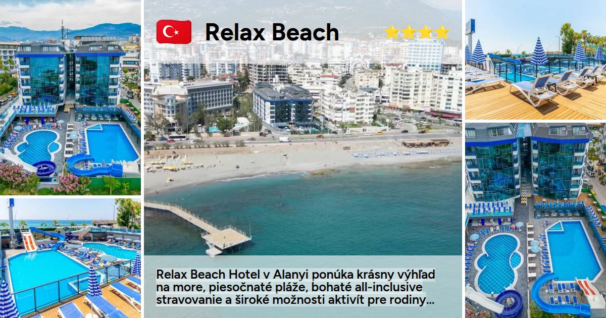 Relax Beach (4* Hotel) - Oba - Alanya - TR