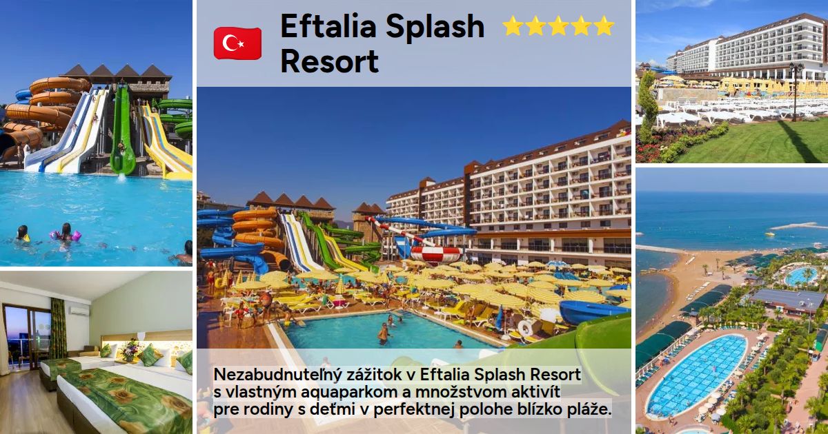 Eftalia Splash Resort (4* Hotel) - Turkler - Alanya - TR