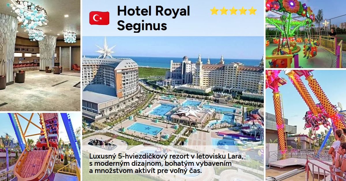 Hotel Royal Seginus (5*) - Lara - Antalya - TR