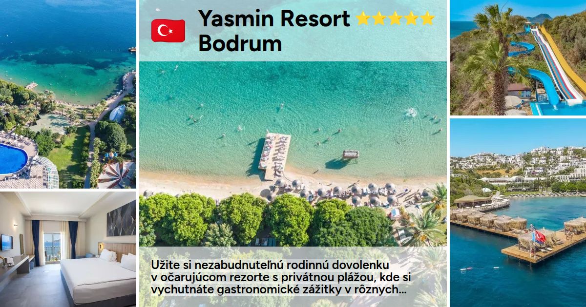 Yasmin Resort Bodrum (5*) - Turgutreis - Egejská riviéra - Bodrum - TR