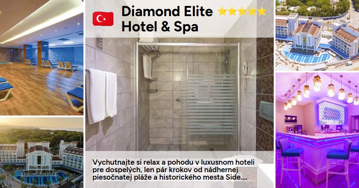 Diamond Elite Hotel & Spa (5*) - Colakli - Side - CK Solvex