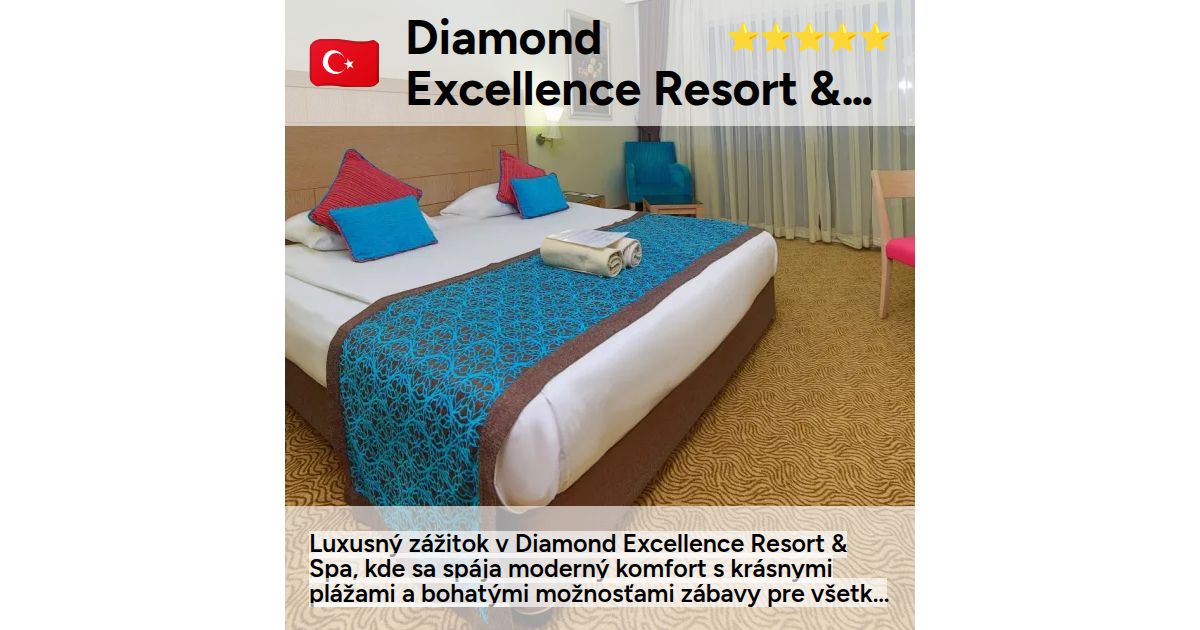 Diamond Excellence Resort & Spa (5* Hotel) - Colakli - Side - CK Solvex