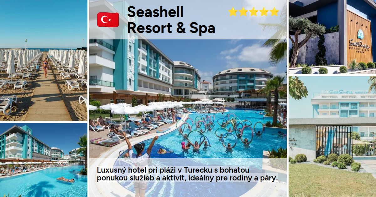 Seashell Resort & Spa (5* Hotel) - Evrenseki - Side - TR