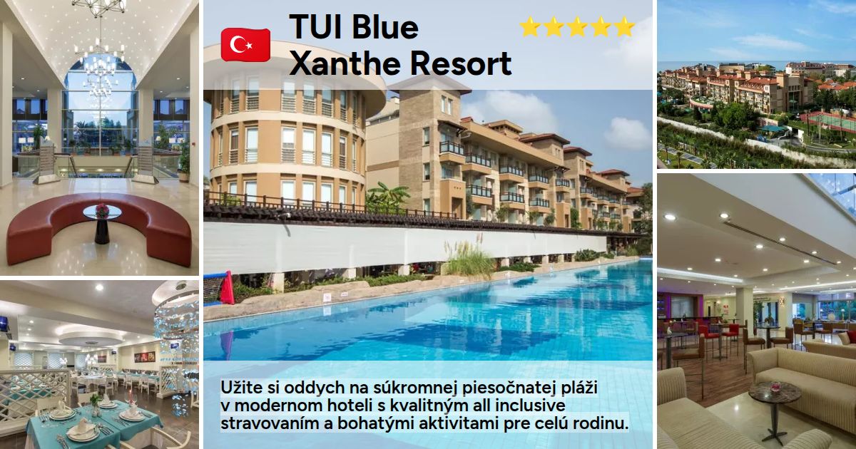 TUI Blue Xanthe Resort (5* Hotel) - Evrenseki - Side - CK Sun & Fun ...