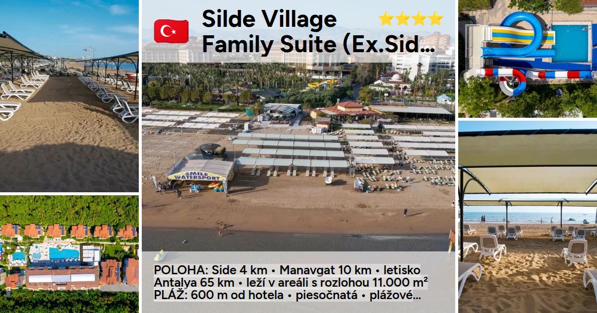 Silde Village Family Suite (Ex.Side Village Hotel) (4*) - Side ...
