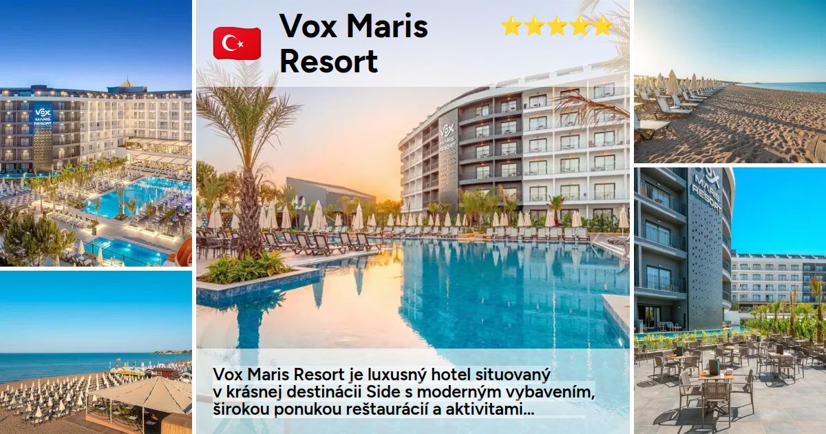 Vox Maris Resort (5* Hotel) - Side - Turecko - TR